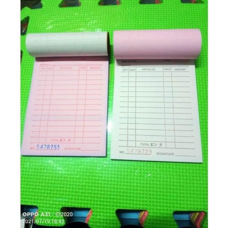 Receipt HIGH QUALITY RECEIPT GOOD FOR BUSSINESS | Shopee Philippines