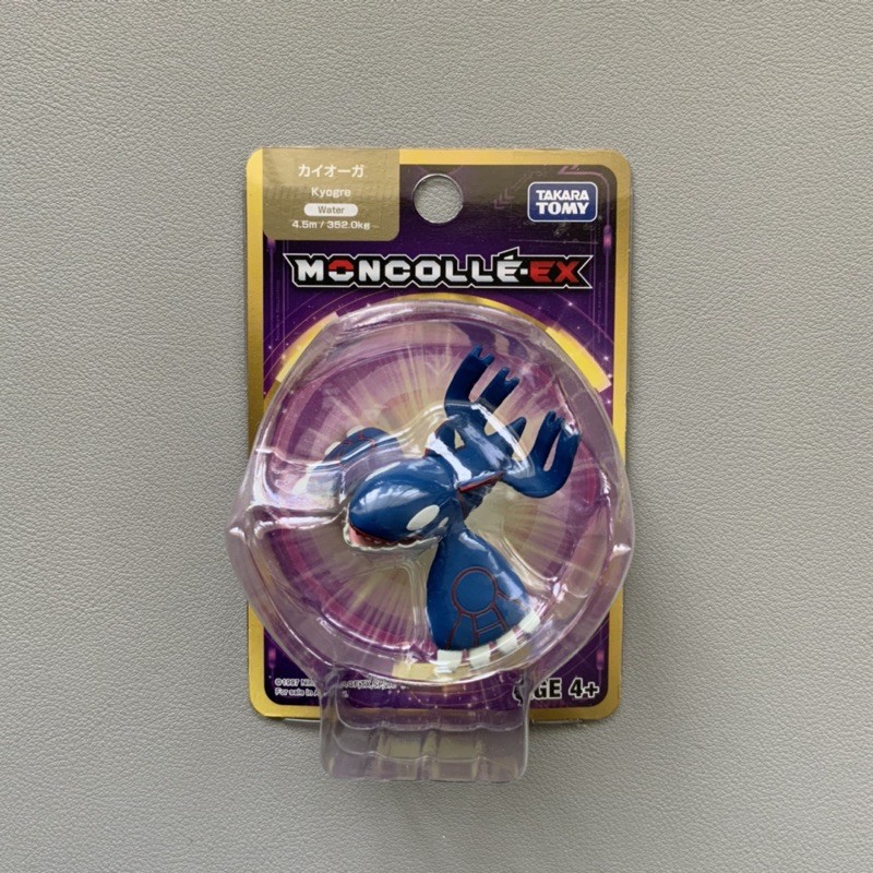 Pokemon Moncolle EX Kyogre Legendary Takara Tomy Figure | Shopee ...
