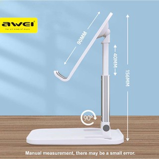 Awei X11 Adjustable Desktop Mobile Phone and Tablet Holder Stand ...