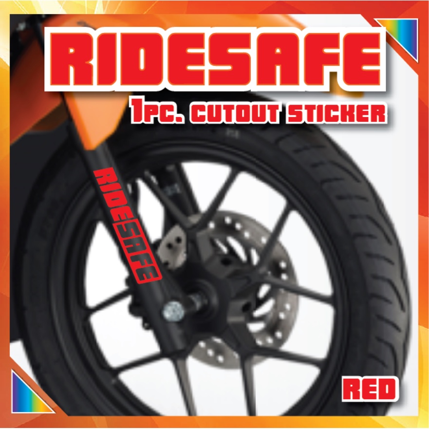 Ride Safe Decal (Cutout Sticker ) | Shopee Philippines