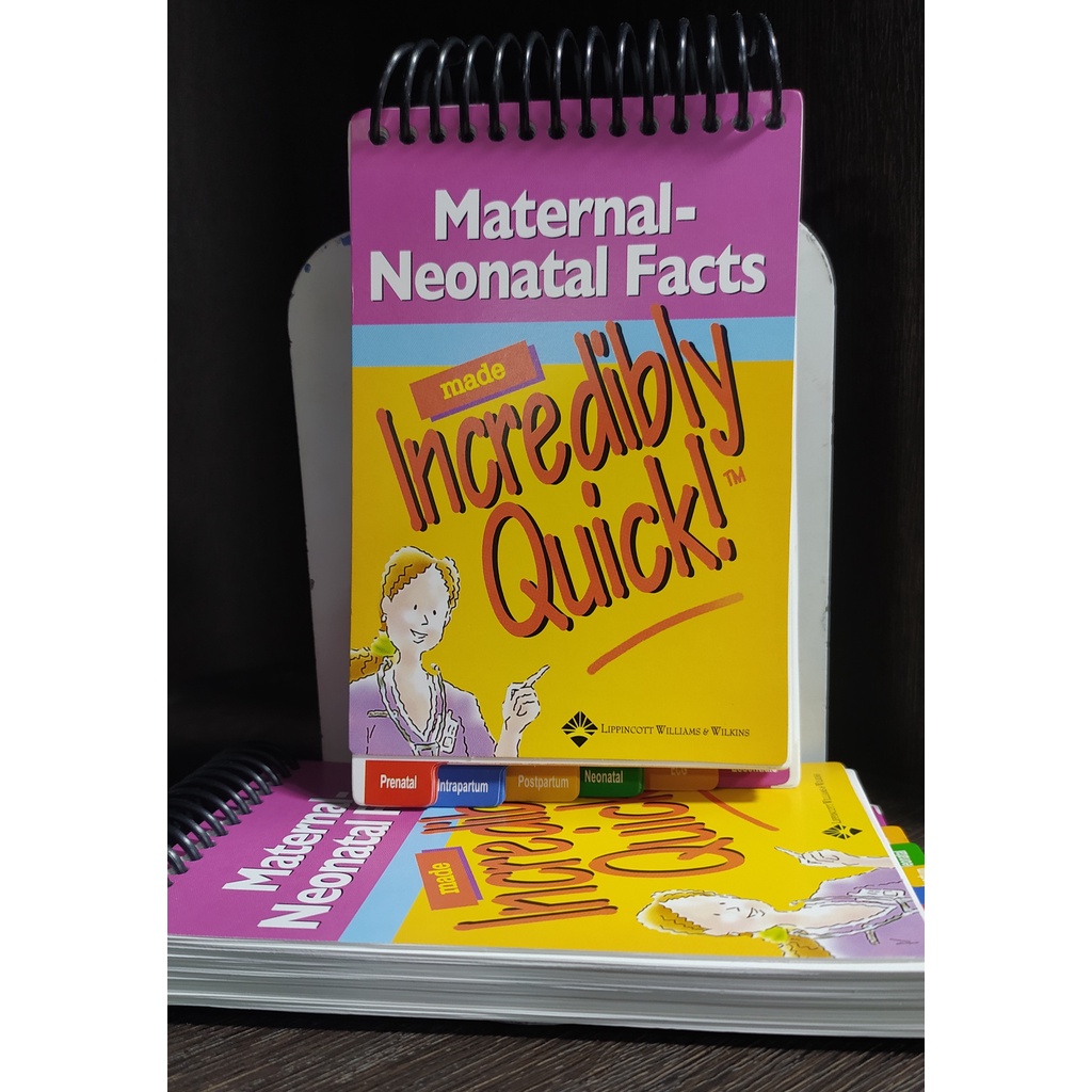 (Sale) Maternal-Neonatal Facts made Incredibly Quick by McCann C2005 ...