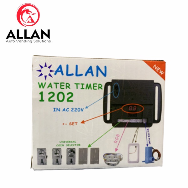 ALLAN 1202 Water Timer For Carwash Vendo / Car Wash // Vendo / Coffee ...