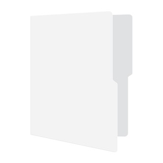 50pcs/100pcs Long and Short Folder White Filing Folder | Shopee Philippines