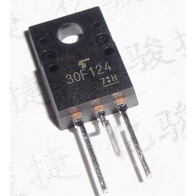 10 pcs bagong orihinal na 30f124 gt30f124 30f124 tuwid na plug to-220f patlang na epekto ng ...