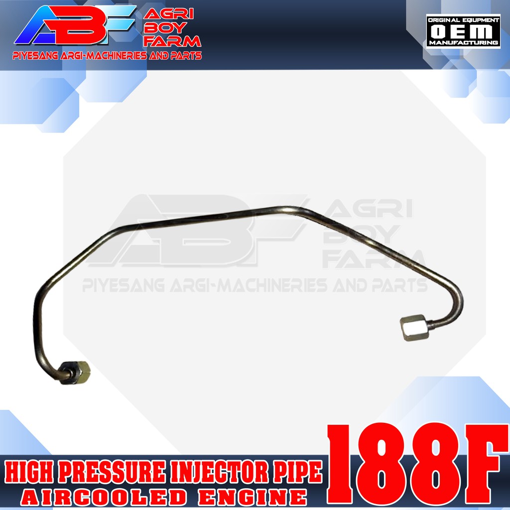 Fuel Injection Pipe Pressure Pipe 188F Air Cooled Diesel Engine - UniTop
