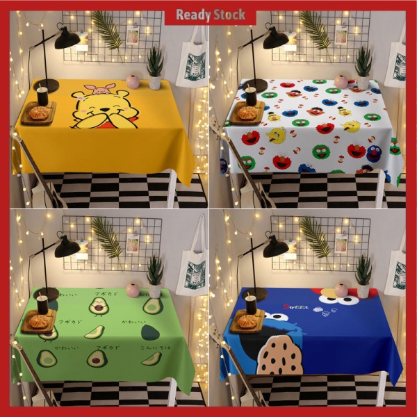 Cartoon Ins Table Cloth Nordic Scale Living Room Anime Table Mat Tea ...