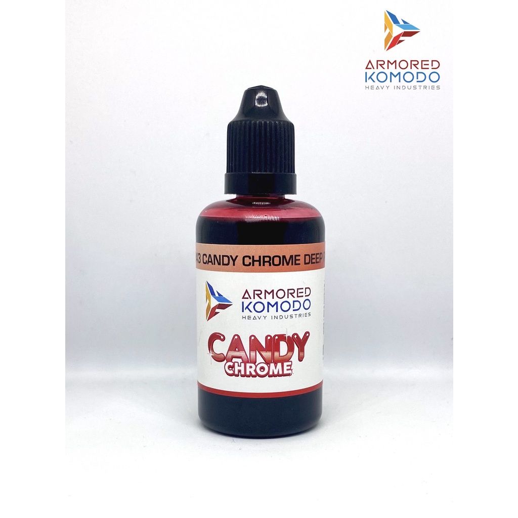 Candy Chrome Deep Red PH843 50ml Armored Komodo Airbrush Hobby Paint ...