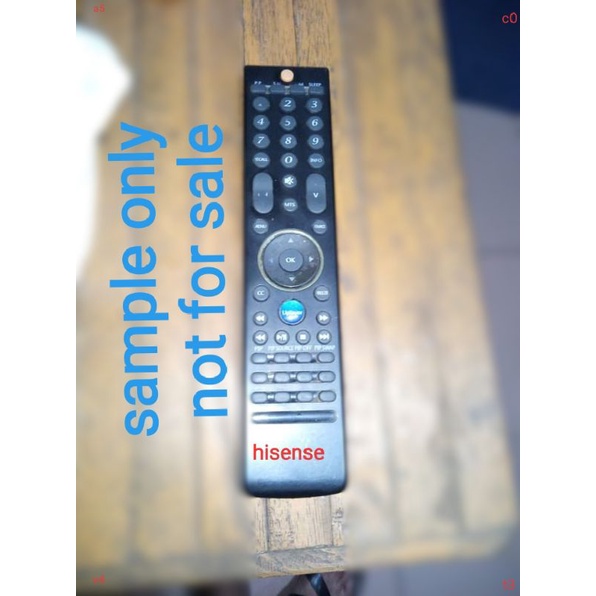 hisense led tv remote(universal)100% na gagana sa tv mo | Shopee ...