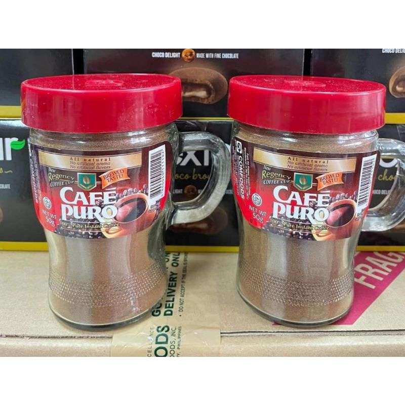 cafe puro 50grams instant coffee buy1take1 | Shopee Philippines