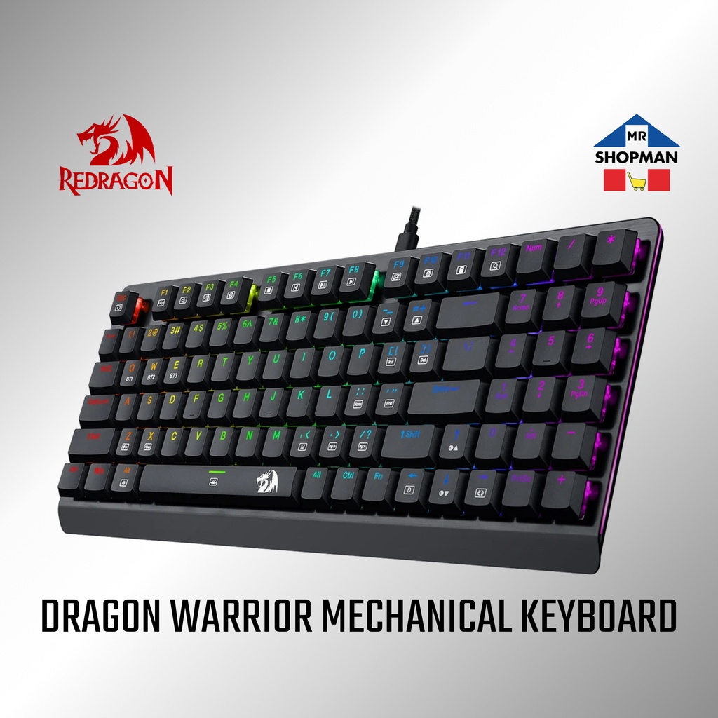 Redragon Dragon Warrior Wireless K603P Bluetooth Gaming Mechanical ...