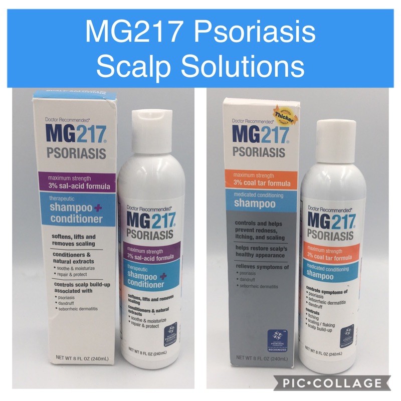MG217 Psoriasis Scalp Solutions Medicated Shampoo / Therapeutic Shampoo ...
