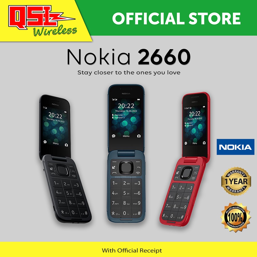 Nokia 2660 Flip Phone | Shopee Philippines