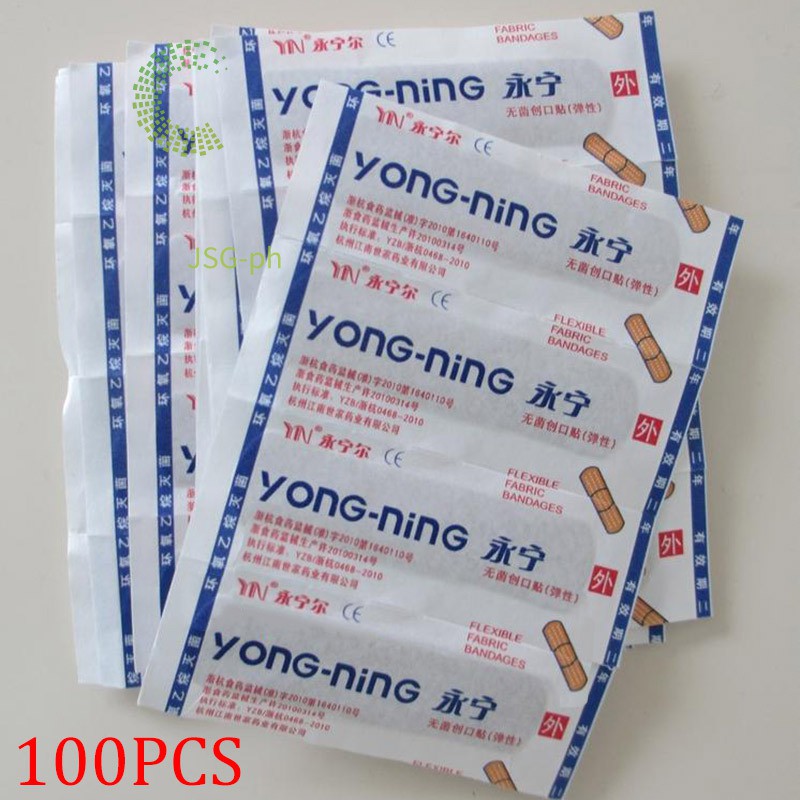 100pcs/Pack Woundplast Band Aid Sterile Haemostasis Adhesive Bandage ...