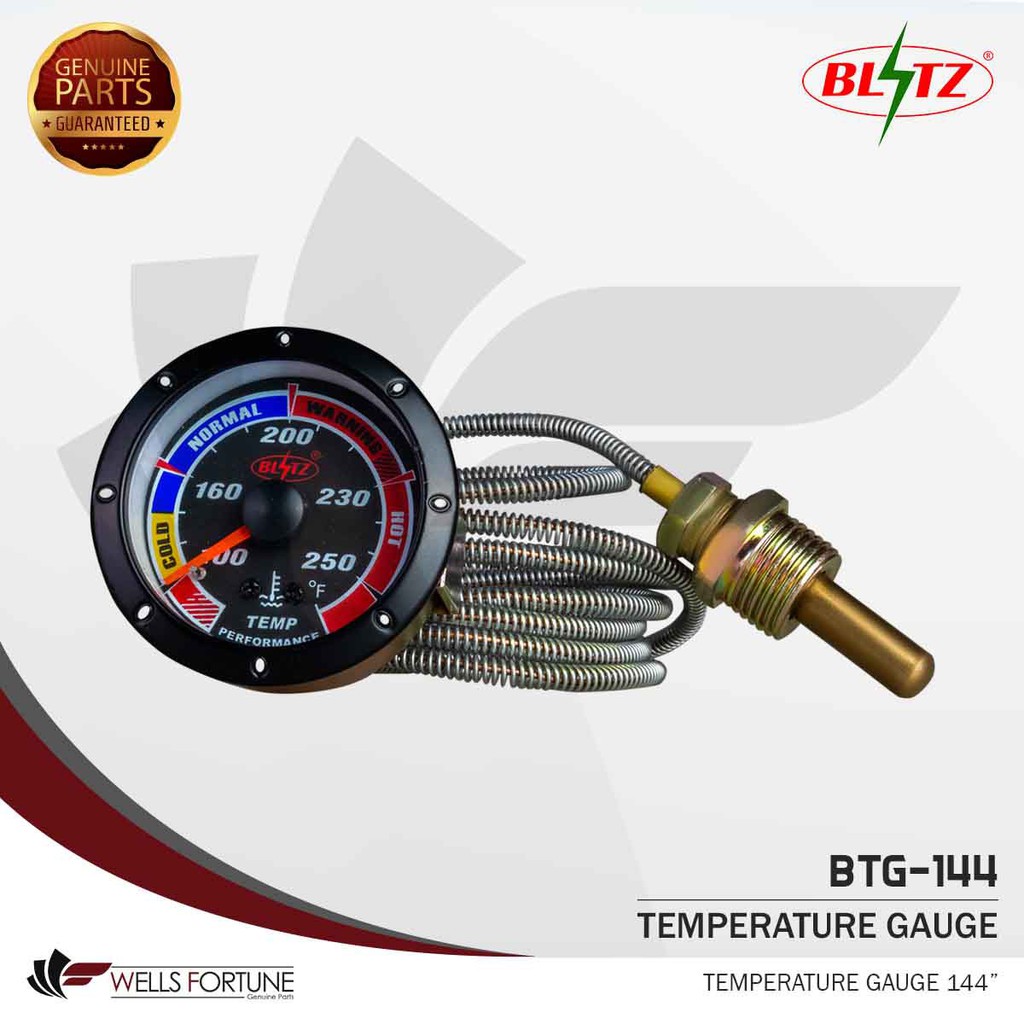 BLITZ TEMPERATURE GAUGE 144" (1PC) | Shopee Philippines