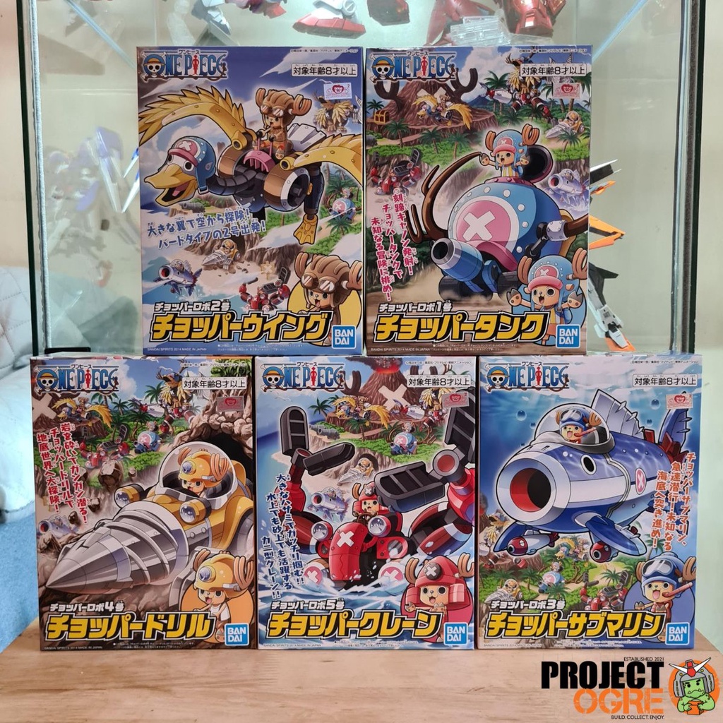 Bandai One Piece Tony Tony Chopper Robo Series Model Kit | Shopee ...