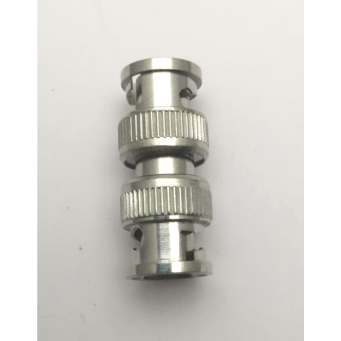 CCTV Camera Coaxial BNC Connector Coupler Male to Male Coupler Adapter BNC BM2M (1 Pc) | Shopee ...