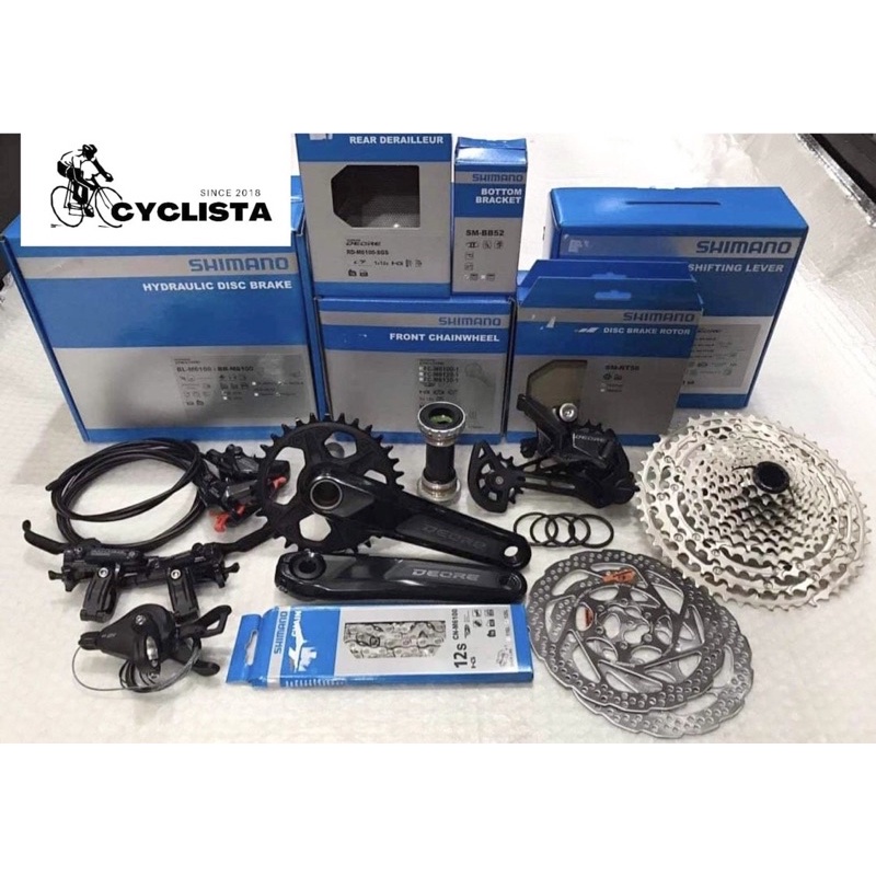SHIMANO DEORE M6100 1x12 Speed Groupset | Shopee Philippines