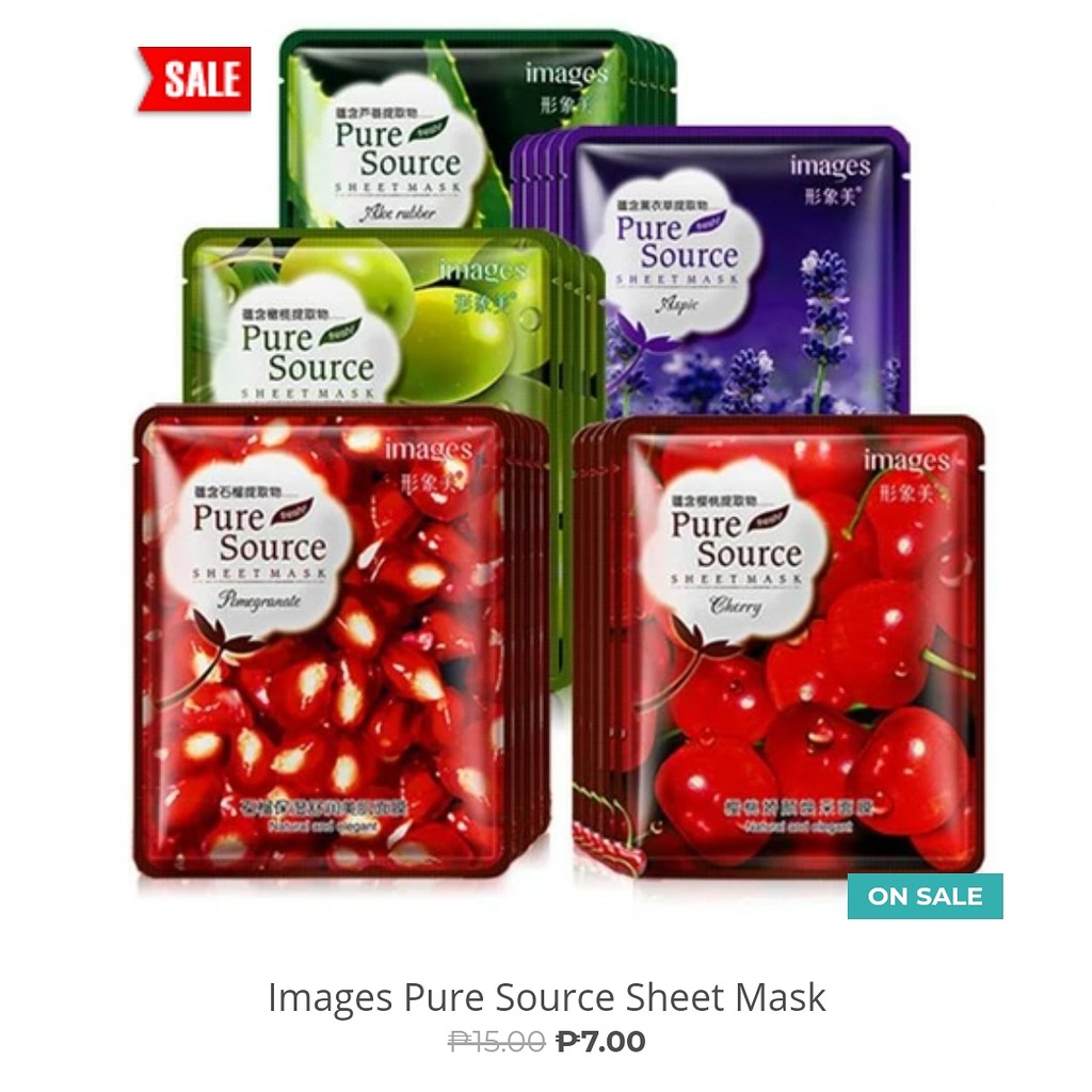 Images Pure Source Sheet Mask | Shopee Philippines