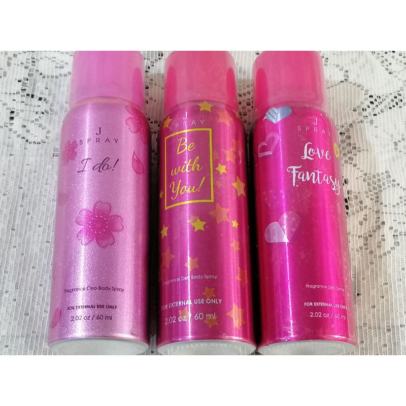 J SPRAY Parfum fragrance 60ml | Shopee Philippines