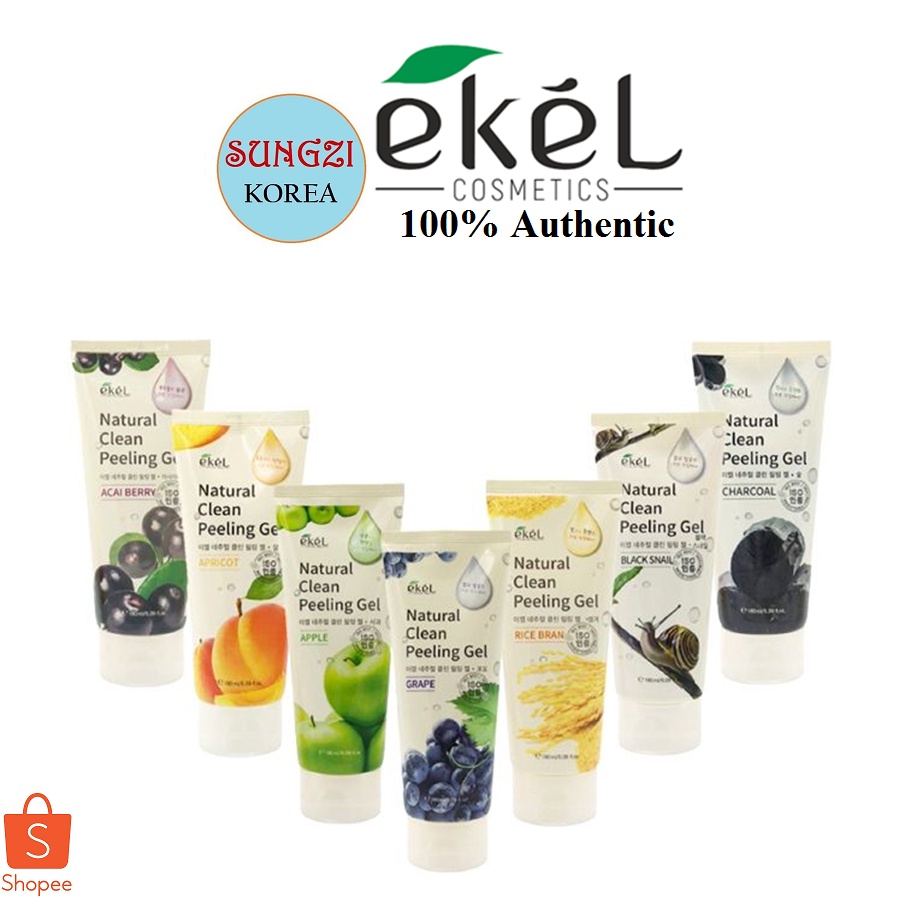 EKEL Natural Clean Peeling Gel 180ml | Shopee Philippines