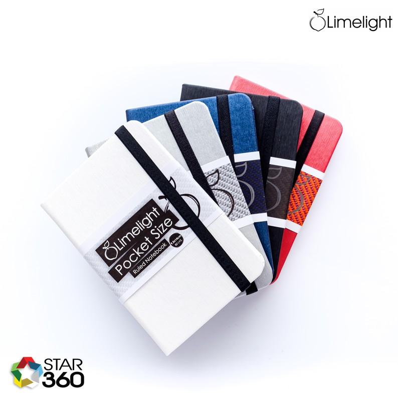 2pcs Limelight Ruled Notebook Pocket-sized | Shopee Philippines