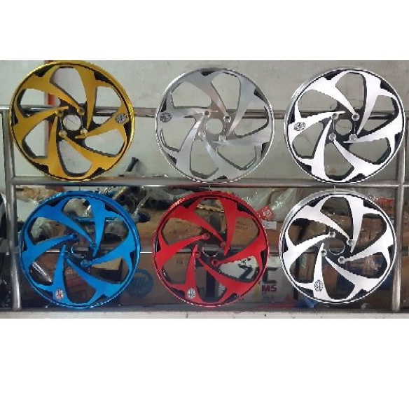 SIDE WHEEL MAGS AND HUB WITH BEARING/SPACER/NUT INSTALLED ( ORIGINAL ...