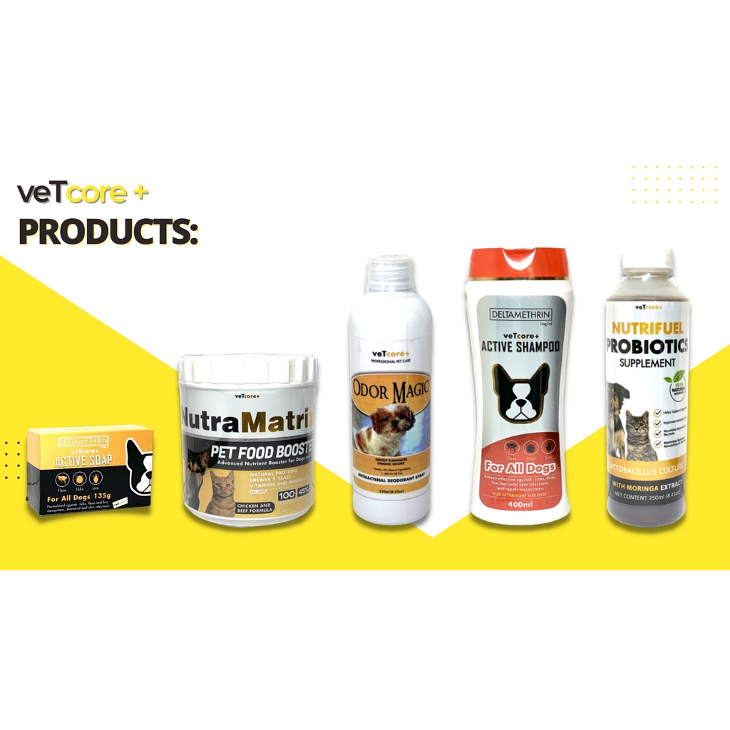 [FCR AGRIVET] VET CORE Active Soap NutraMatrix Odor Magic Nutrifuel ...