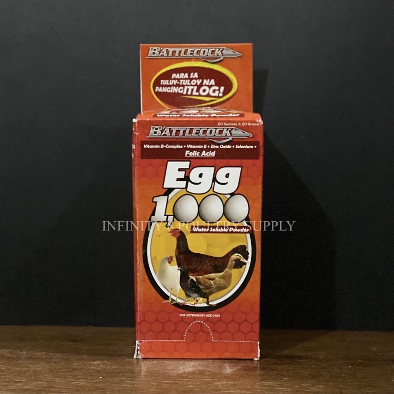 Egg 1000 Vitamin 20 Sachets x 20 Grams B-Complex + Vitamin E + Zinc ...