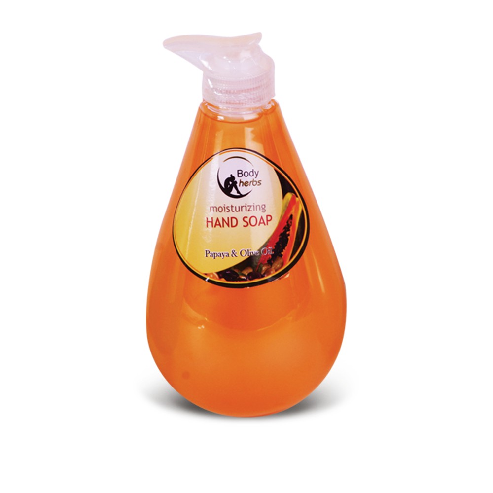 BODY HERBS MOISTURIZING HAND SOAP (PAPAYA & OLIVE OIL) | Shopee Philippines