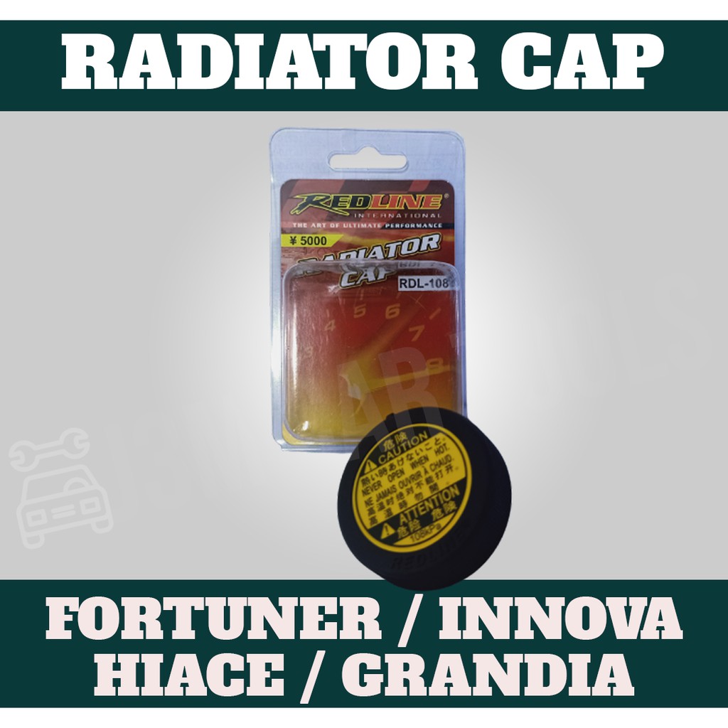 Radiator Cap for Toyota Fortuner / Innova / Hiace / Grandia | Shopee ...