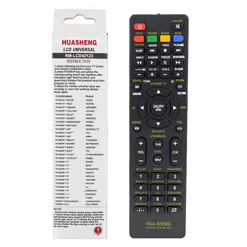 LCD Universal Remote Control for LCD/LED TV RM-LCD42123 Universal TV ... LCD Universal Remote Control for LCD/LED TV RM-LCD42123 Universal TV ...