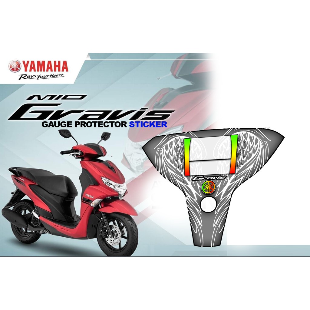 Gauge Protector Yamaha Gravis Wings V1 | Shopee Philippines