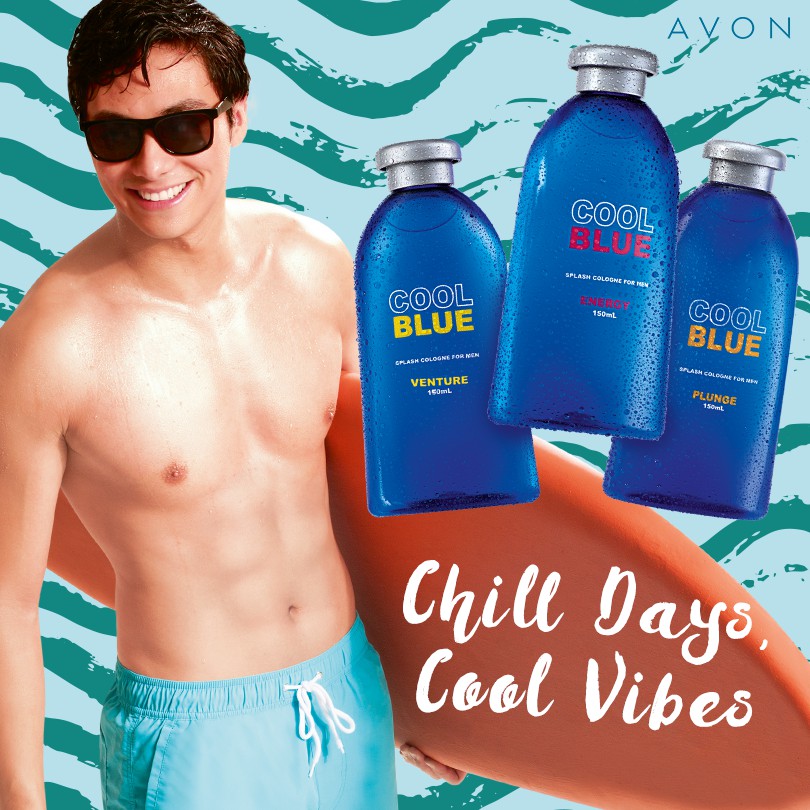Avon Cool Blue Splash Cologne 150mL | Shopee Philippines