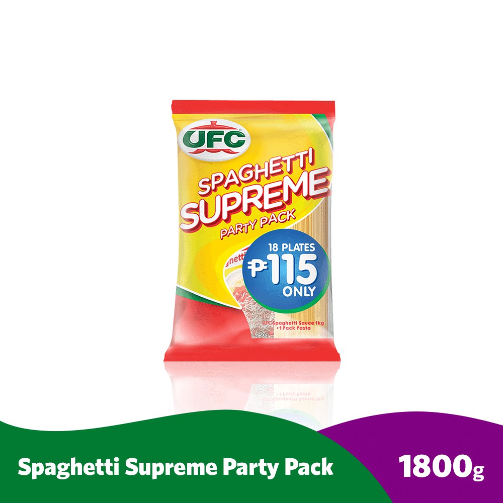 UFC Spaghetti Supreme Party Pack | Shopee Philippines