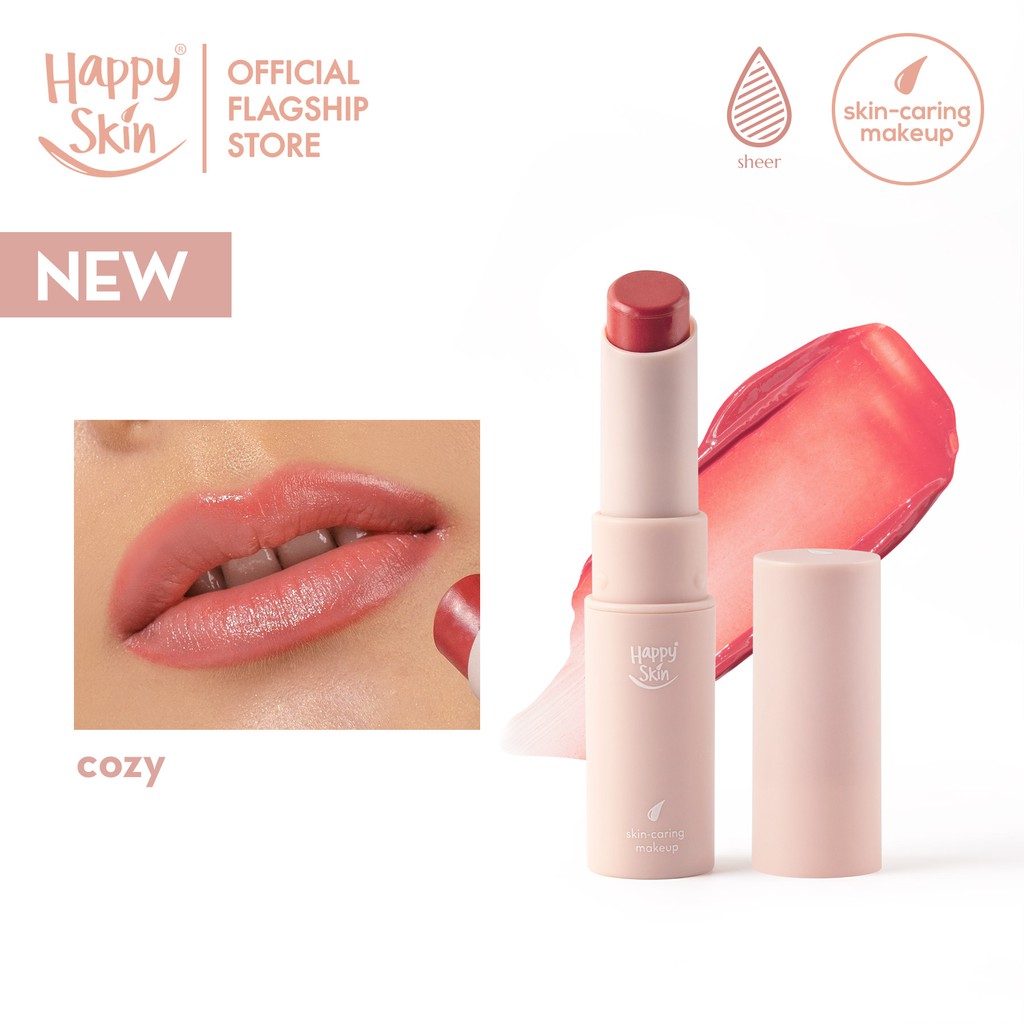 Happy Skin Lip Slip in Cozy [Weightless Balmy Lip Tint] | Shopee ...