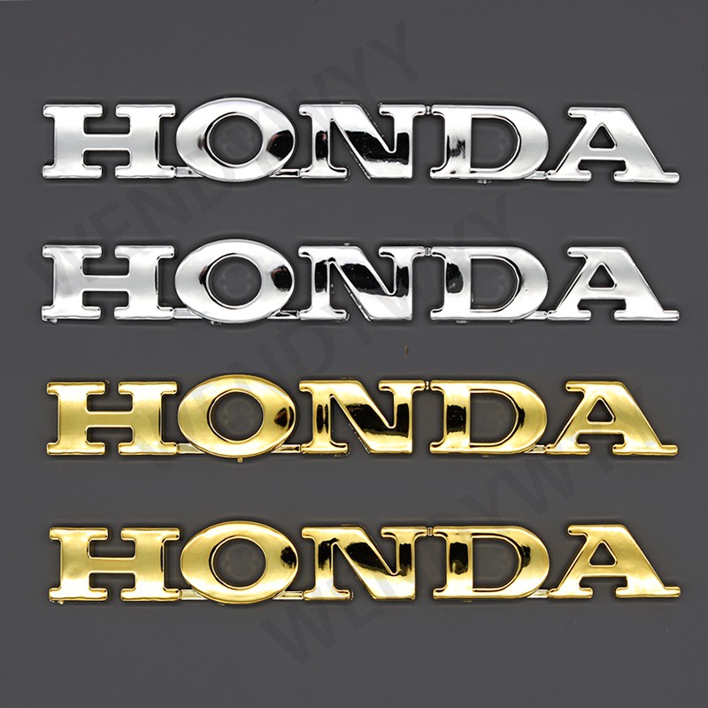 2x Honda Emblems for Left and Right Three-dimensional 3D Sticker ...