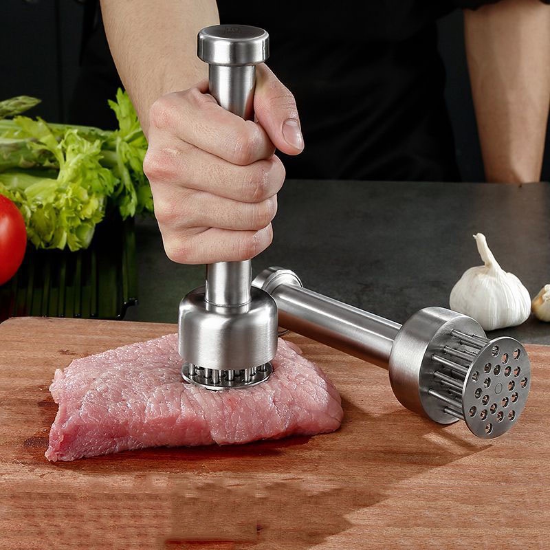 Pine Meat Needle 304 Stainless Steel Household Beef Tender Meat Hammer