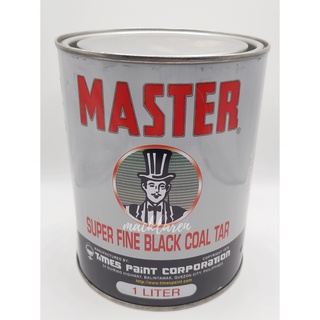 Master Black Coal Tar Super Fine Waterproofing Paint - 1 Liter | Shopee ...