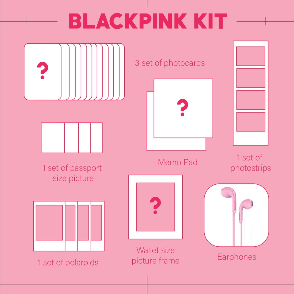 KPOP BLACKPINK FANMADE KIT FANKIT | Shopee Philippines