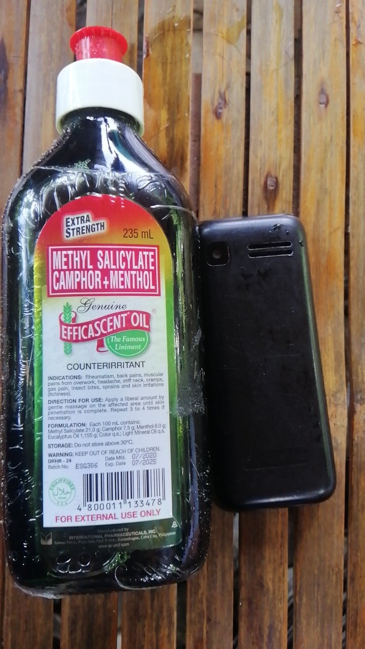 Efficascent Oil Jumbo Size 235ml - Regular or Extra Strength | Shopee ...