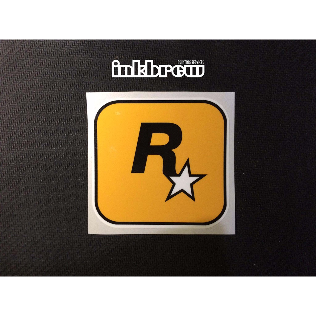 Rockstar Games Vinyl Sticker | Shopee Philippines