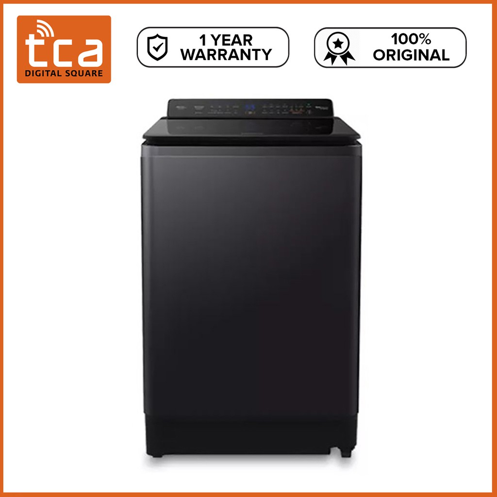 Panasonic NA-FD16V1BRM Fully Auto Top Load 16.0 Kg Inverter Washing ...