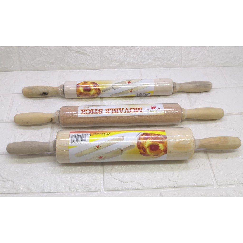 Movable Rolling Stick/Rolling Pin for Bakeware Bread Making | Shopee ...
