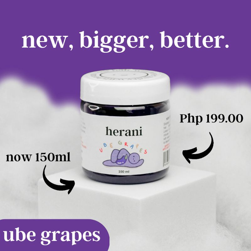 Ube Grapes (150ml) Herani Hair Color Conditioner | Shopee Philippines