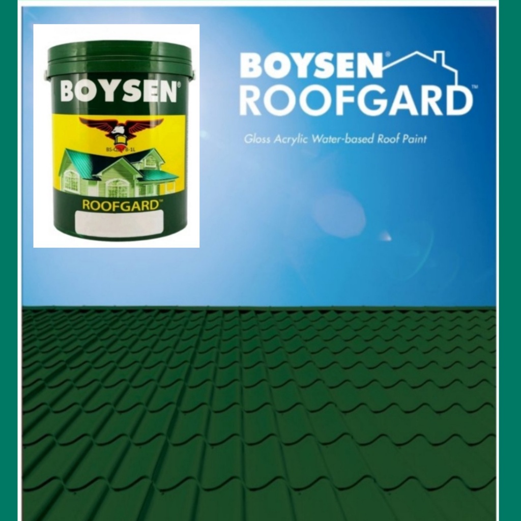 Boysen Roofgard Roof Gard Roofguard Roof Guard Roof Paint 4 Liters ...