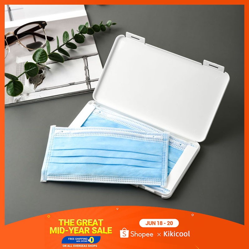 Ready Stock Portable Dust-proof Moisture-proof Mask Box Mask Special ...