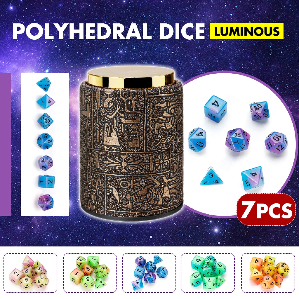 9 Sided Dice WAND Dnd Dice Set, 4 Dungeons And Dragons TTRPG RPG ...