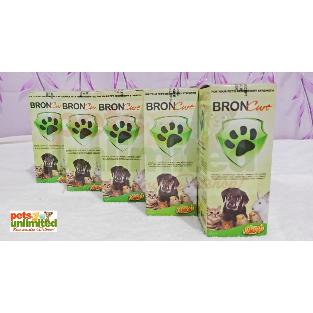 BronCure 60mL (colds and respiratory infections in pets) | Shopee ...