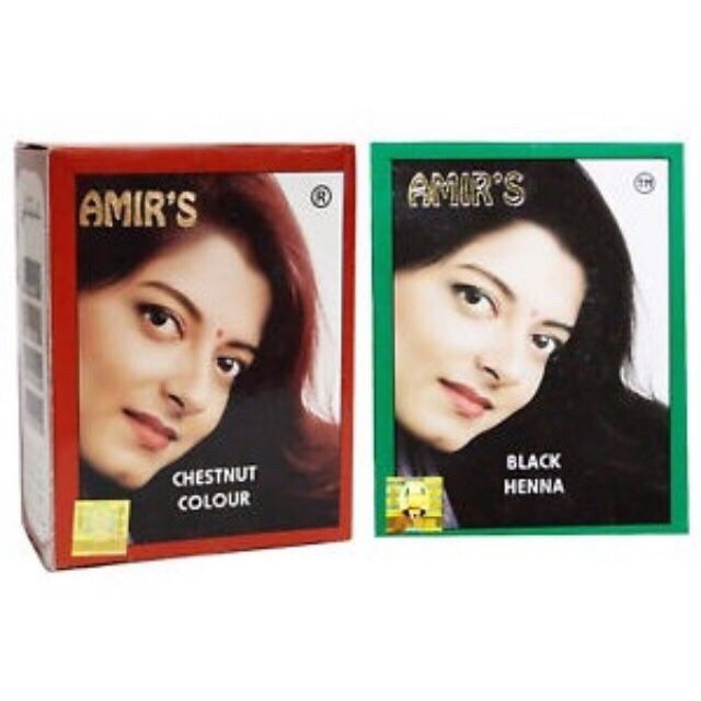 Amirs Henna Hair Color Powder 10g 1box 6pcs(sold per box) | Shopee ...
