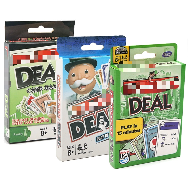 JLT Mono Poly Deal Family Game Cards | Shopee Philippines